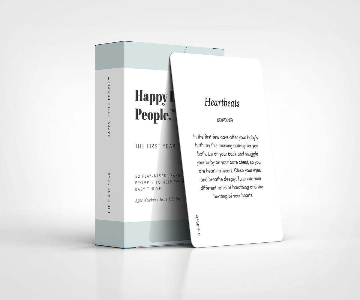 Happy Little People™ Card Deck: The First Year (0-12 Months)